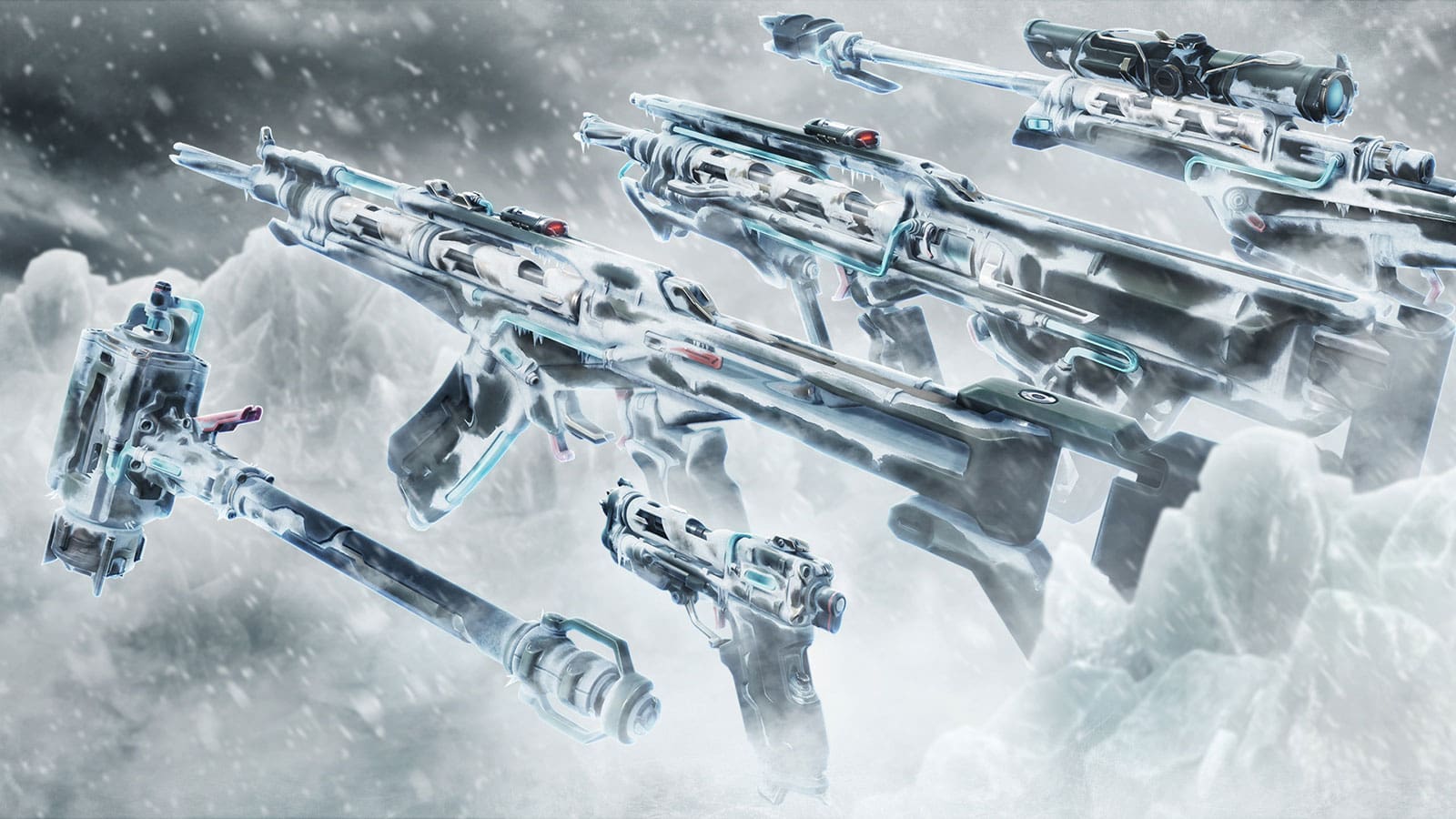Le pack de skins Cryostasis de Valorant vous permet de geler les ...