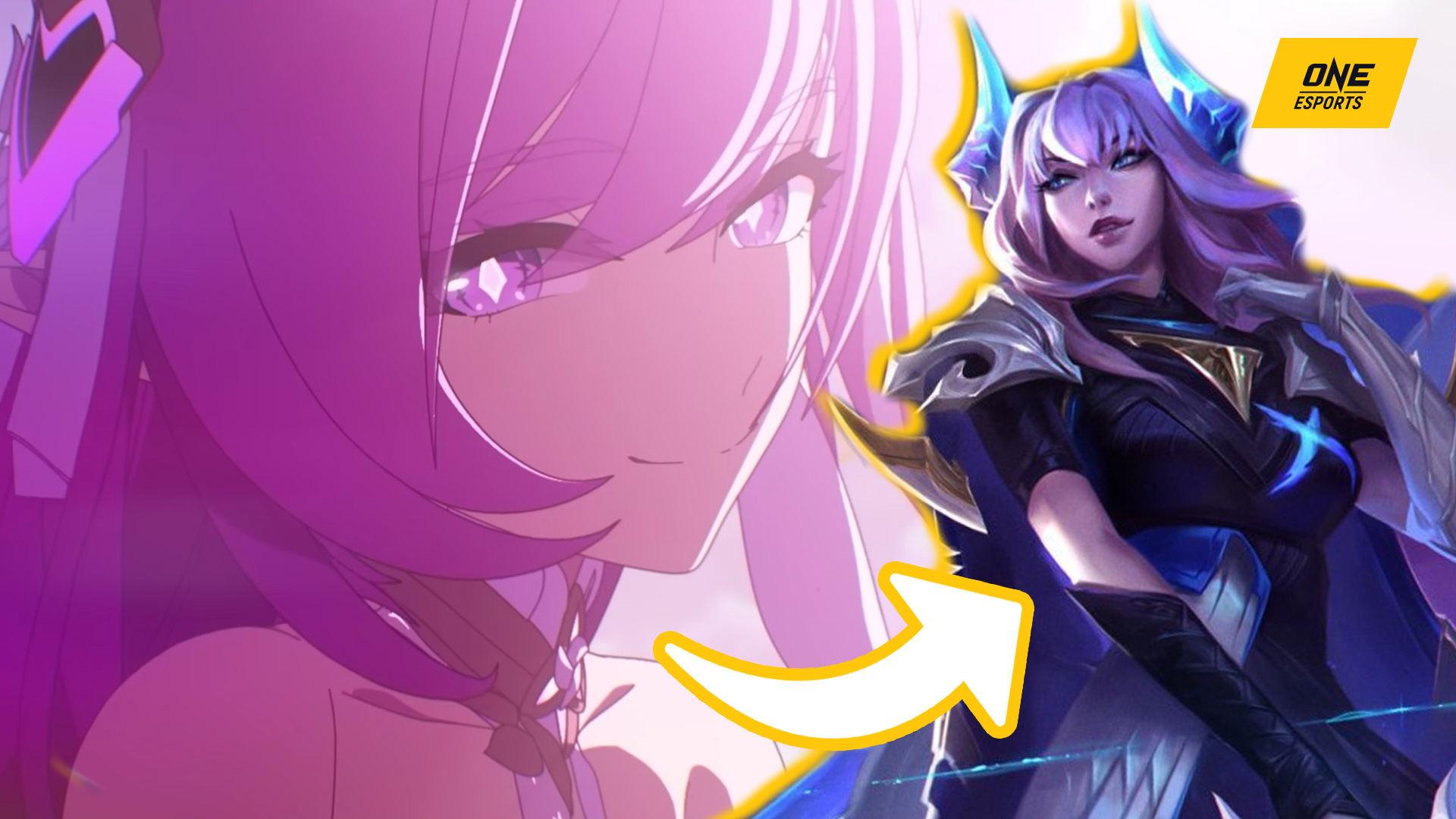 Voici Elysia de Honkai Impact 3rd esquissé dans le style LoL ...