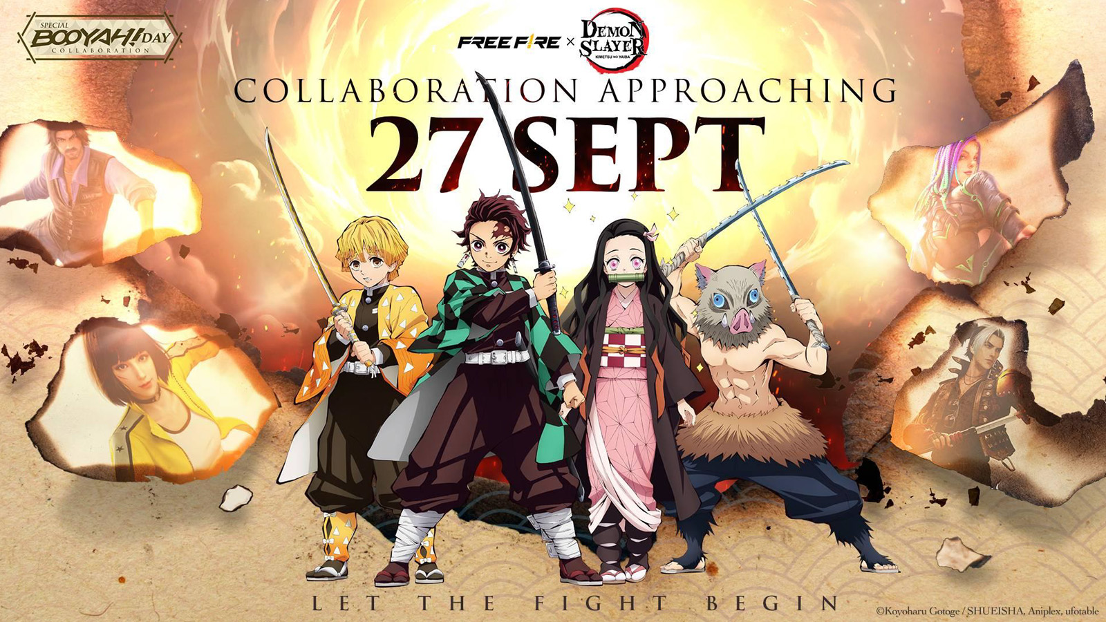 Collaboration gratuite Fire x Demon Slayer : obtenez des cadeaux ...