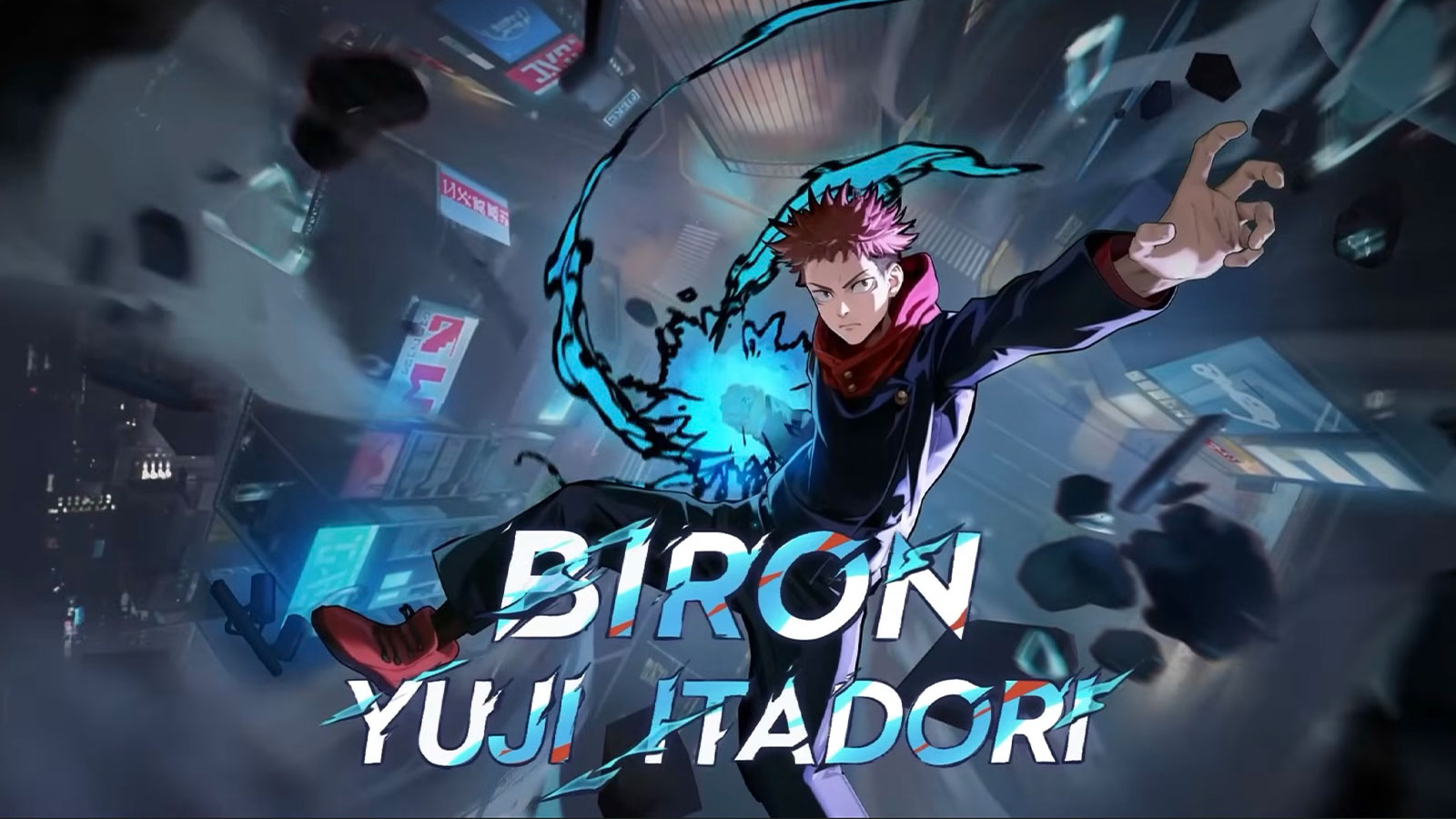Le skin Honor of Kings x JJK Yuji Itadori Biron a du punch ...