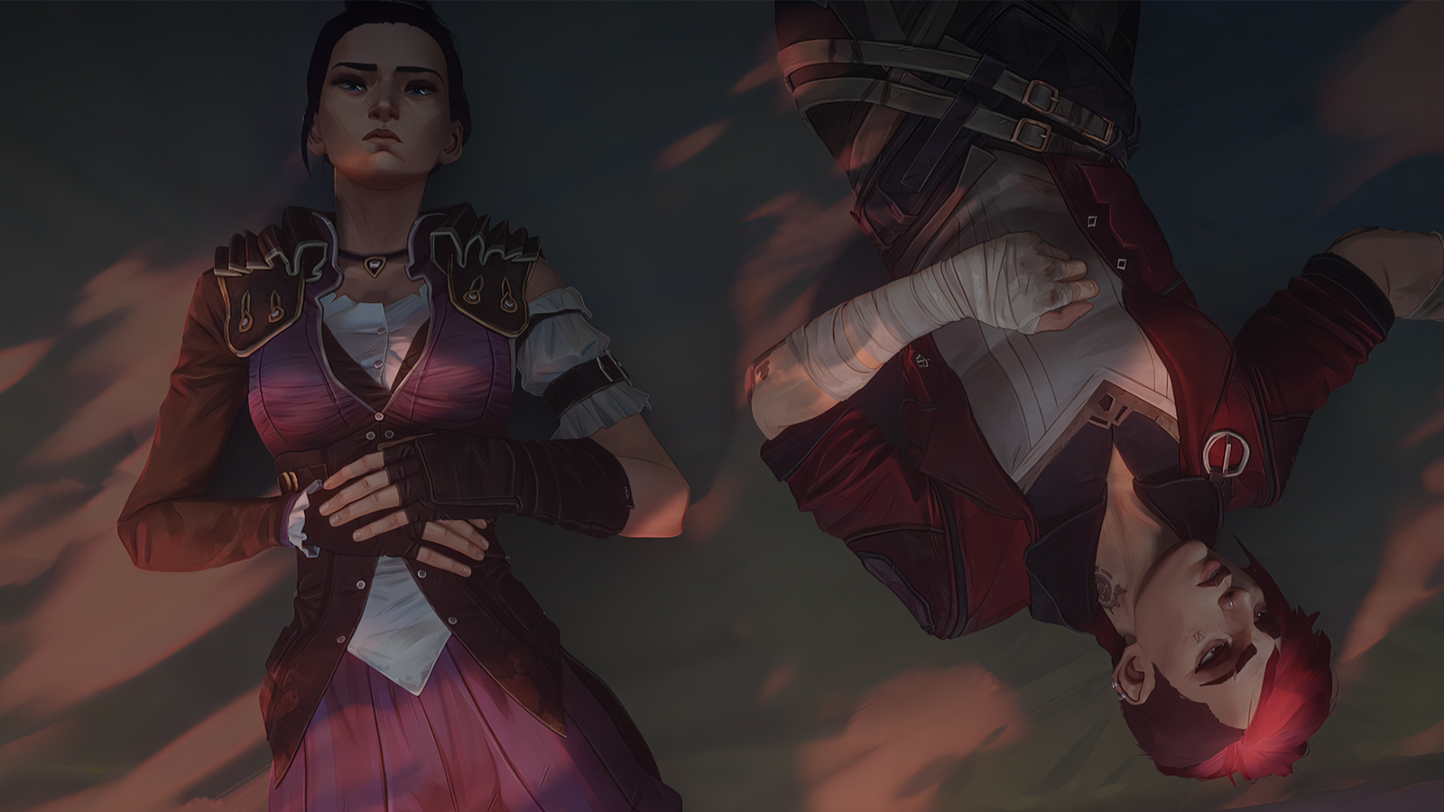 Arcane saison 2 : La scène du baiser de Vi et Caitlyn est ...